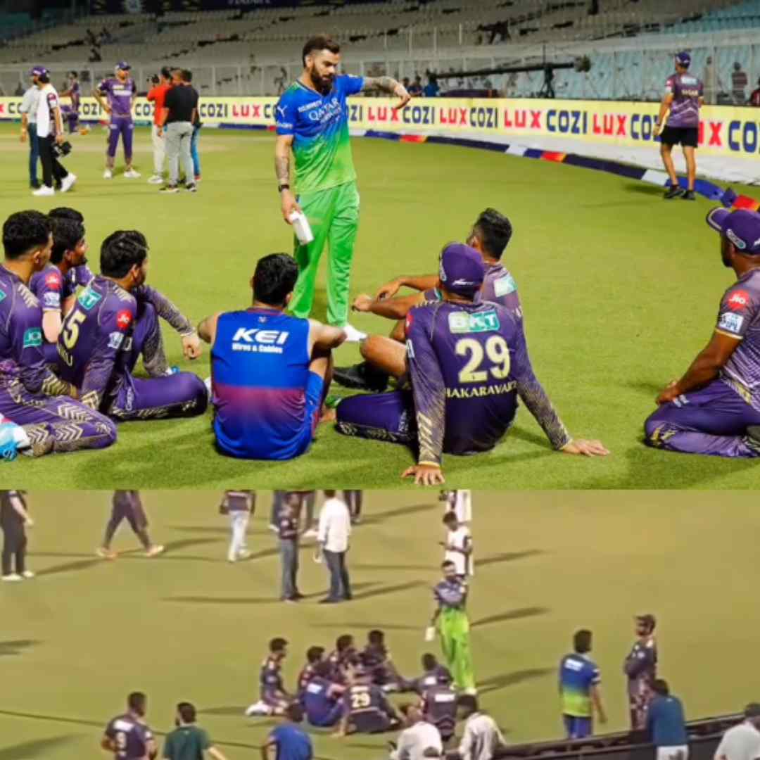 Virat Kohli's Heartwarming Gesture: Spending Time with KKR Youngsters Despite a Tough Loss ...
